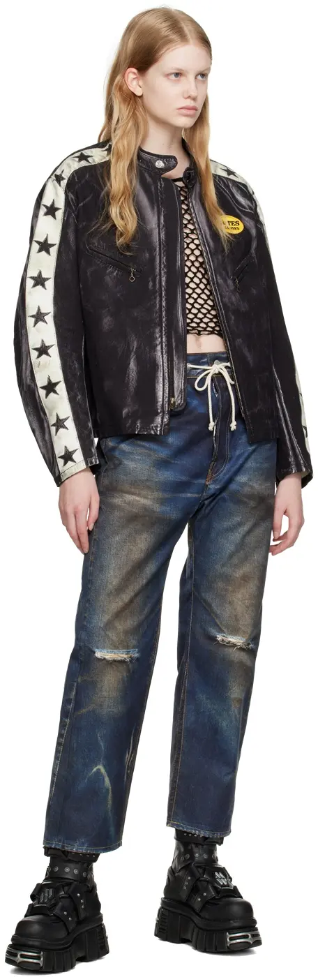 Junya Watanabe Black Berberjin Edition 'Bates' 1950s